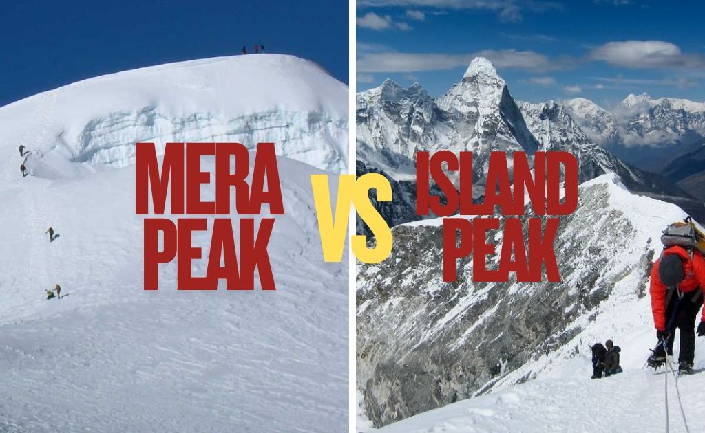 Island Peak vs Mera Peak : Quel sommet choisir au Népal