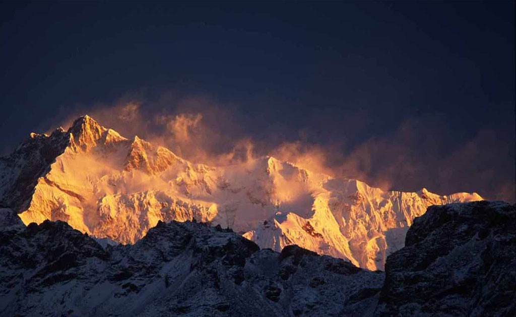 Trek Kanchanjunga circuit classique, explorant de Yalung glacier du ...